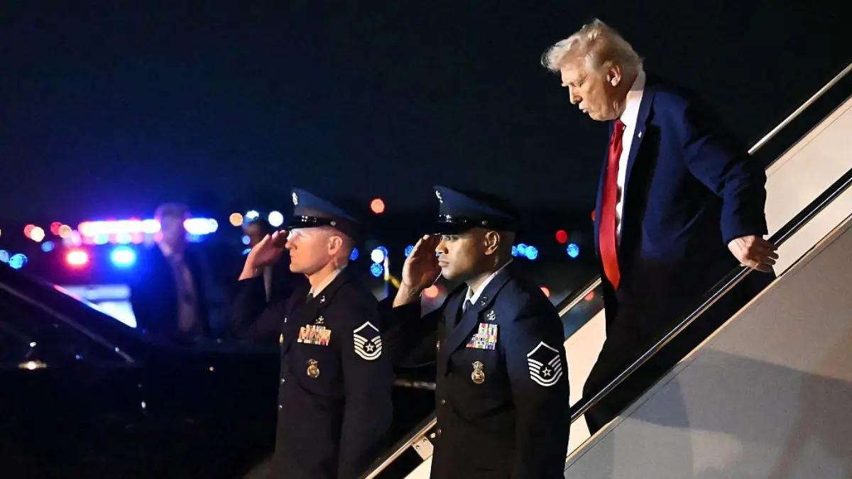 ‘I’m confused… is this in slow motion? Trump tries to play it cool ...