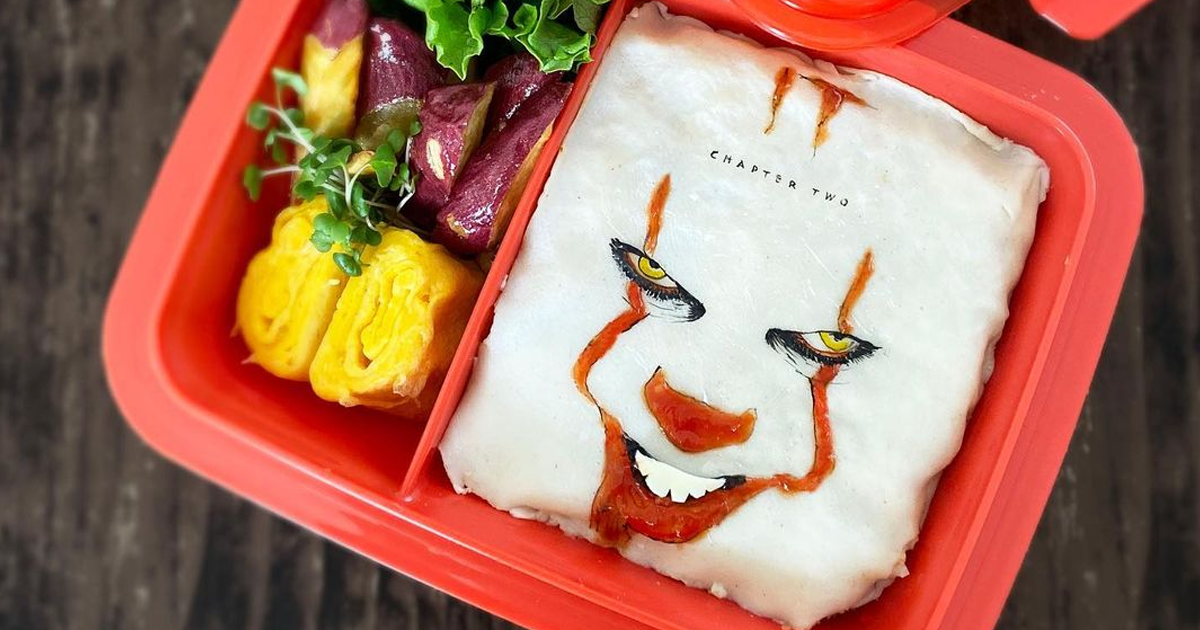 Bento artist creates lunchboxes for her husband of his favorite TV ...