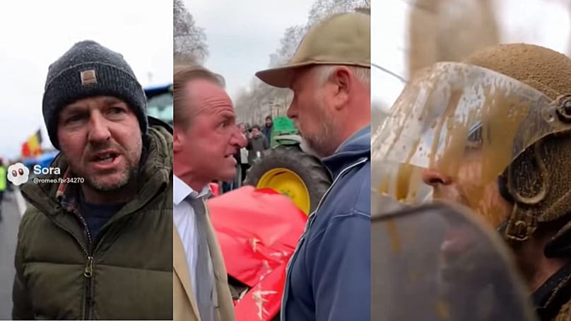 How AI-generated content is imitating farmer protests to drive up clicks