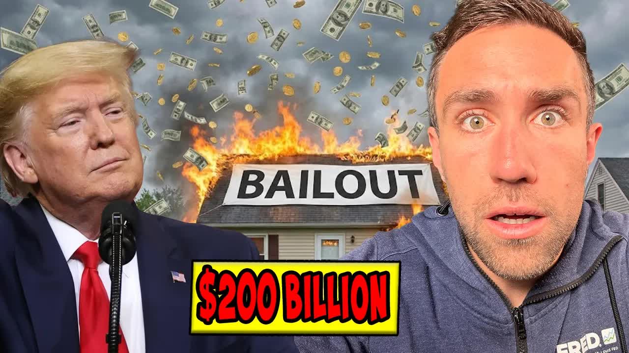 Trump JUST Announced $200 Billion Dollar Housing BAILOUT