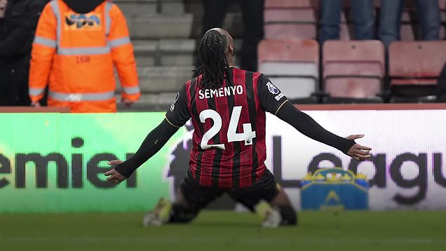 Manchester City sign Antoine Semenyo from Bournemouth for £62.5m