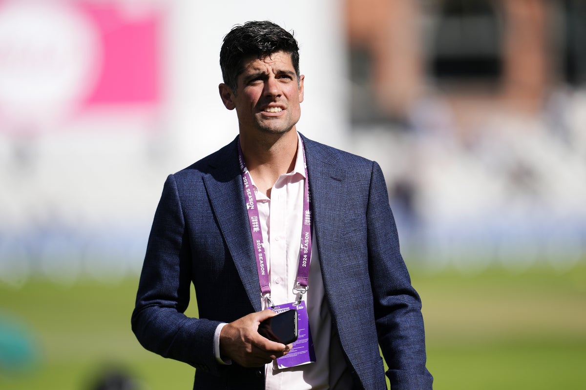 Alastair Cook outlines stance over becoming England’s next head coach