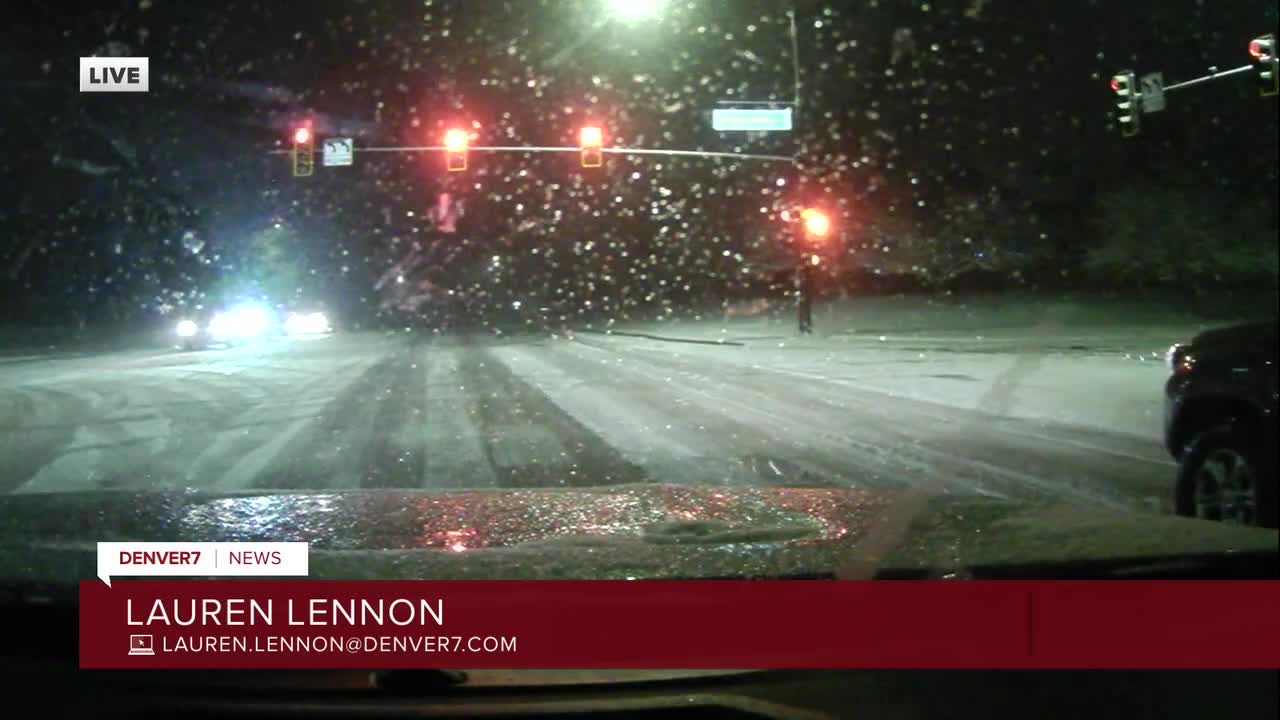 Winter storm warning in effect until 5 p.m. Friday