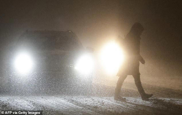Frozen Europe grinds to a halt: Chaos in Germany as -20C blizzards halt ...