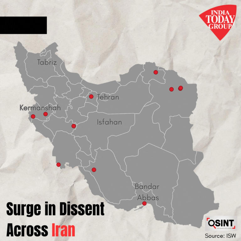 How big are the anti-Khamenei protests in Iran?