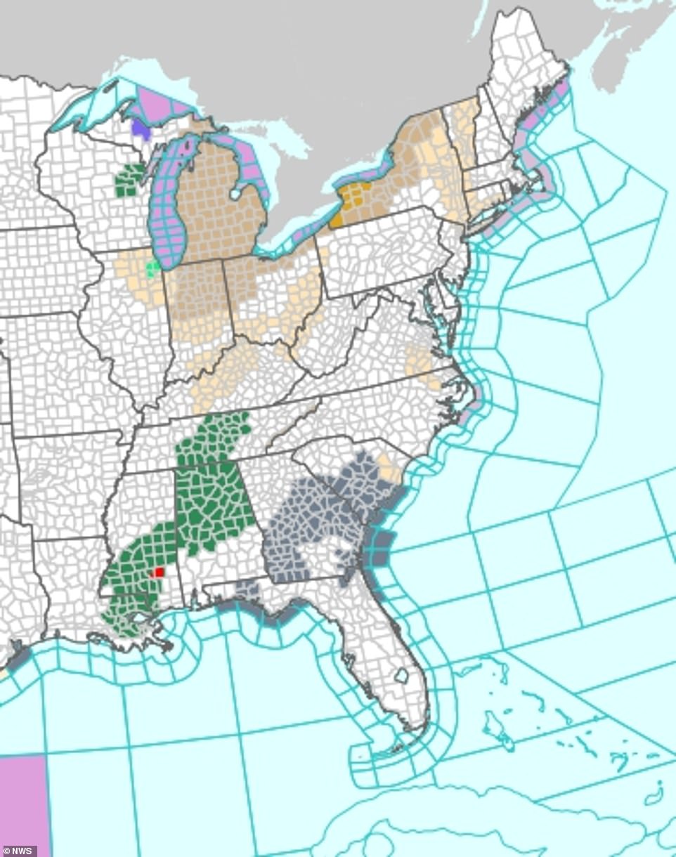 'Radiation fog' alerts issued in three US states today