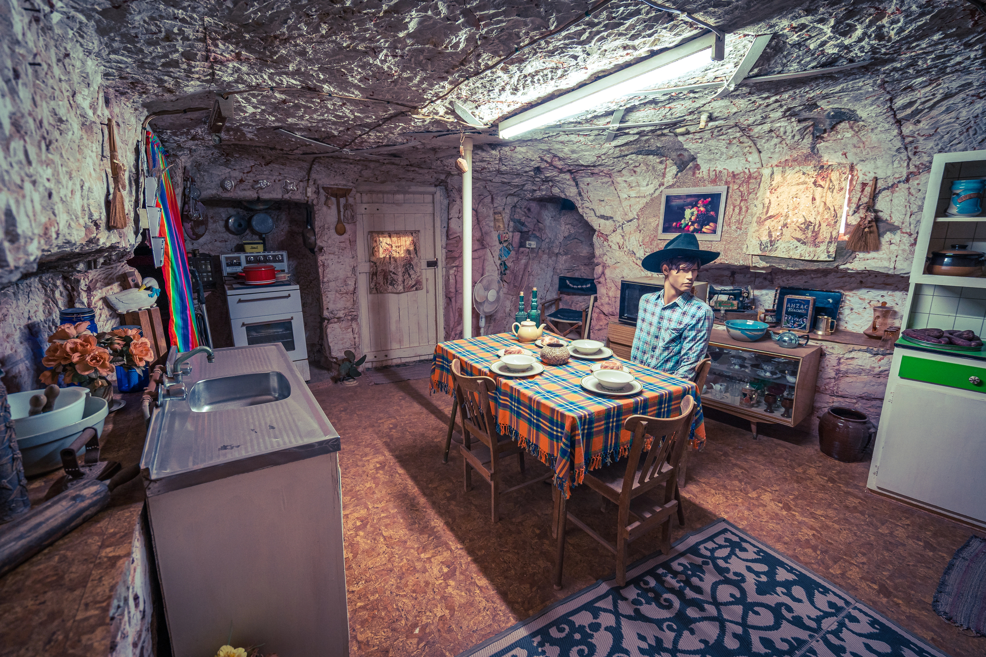 Towns with unusual living arrangements