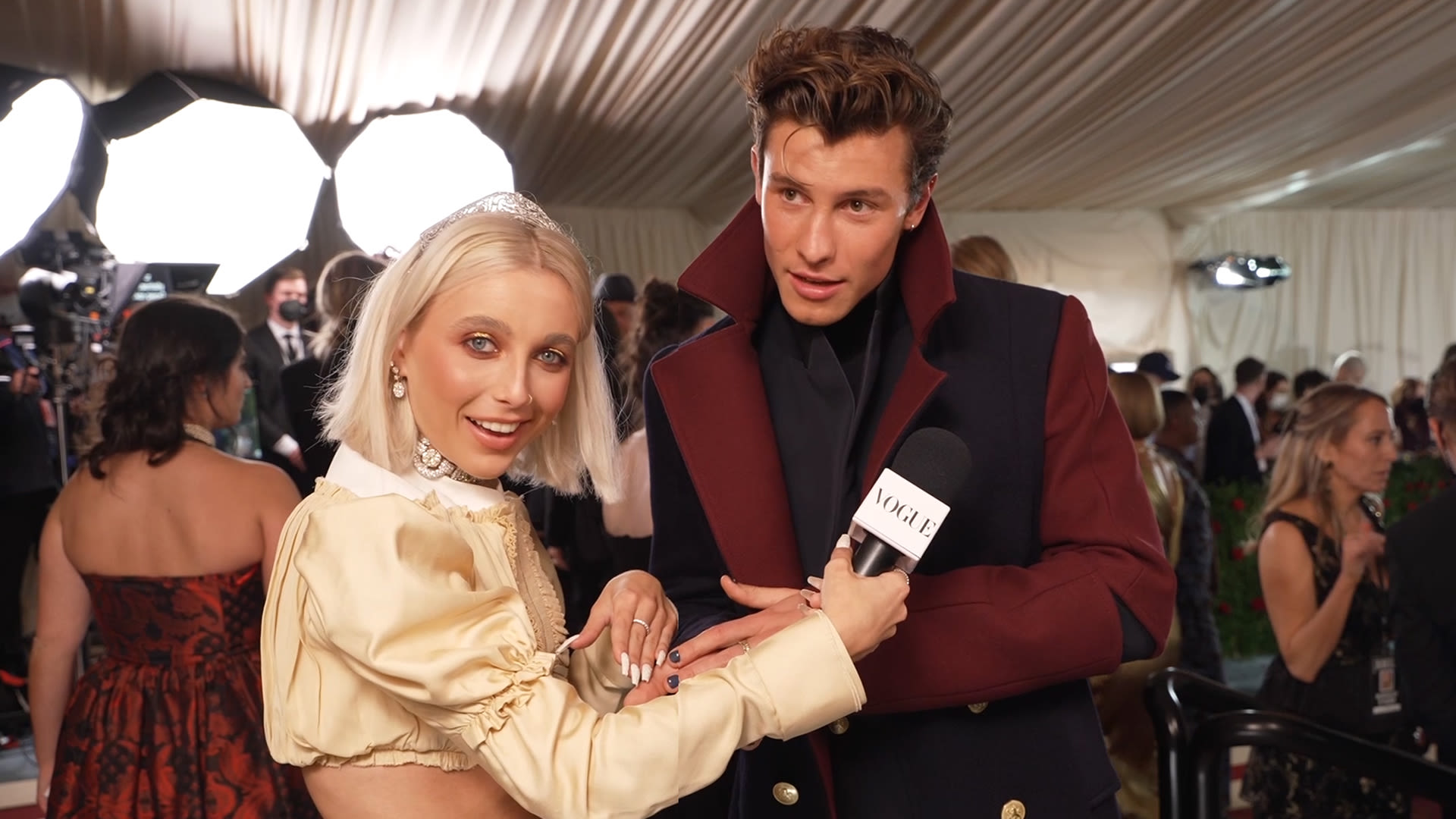 Shawn Mendes on his upcycled Met Gala outfit