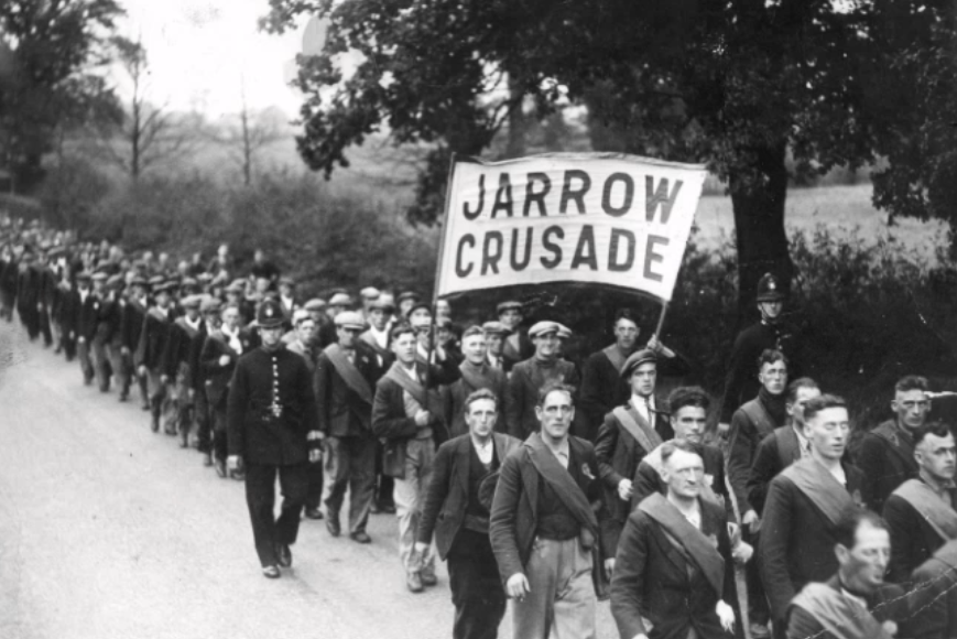 I'm sharing 15 more photos from the historic Jarrow March - 90 years ...