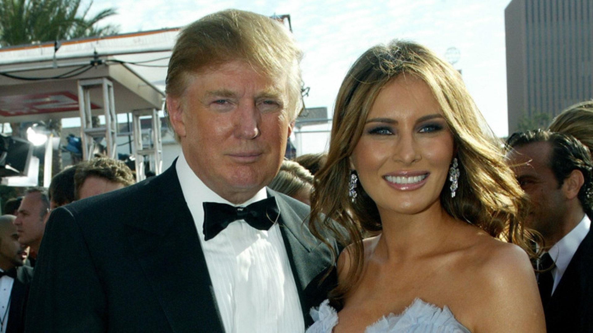 Some of Melania Trump's most dramatic 2000s looks had one thing in common