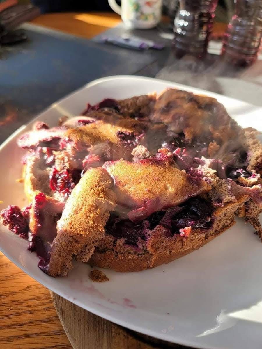 Fruity French toast bake