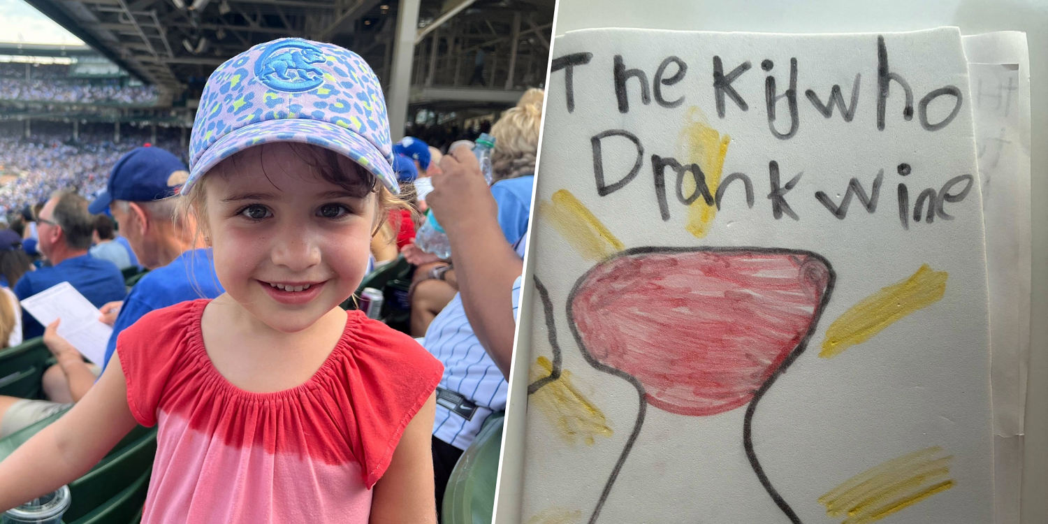 A 6-year-old wrote a book called 'The Kid Who Drank Wine.' The internet ...