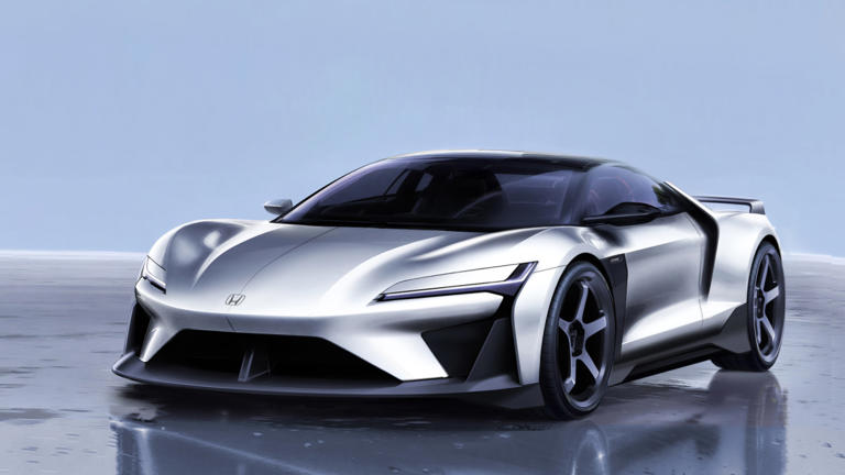 Italdesign unveils a retro-modern Honda NSX tribute