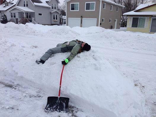 Photos: Snowy Friday in southern Colorado