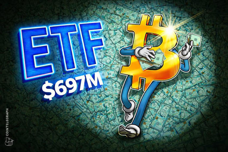 Yeni yıl patlaması: Bitcoin ETF'lerine para yağmuru