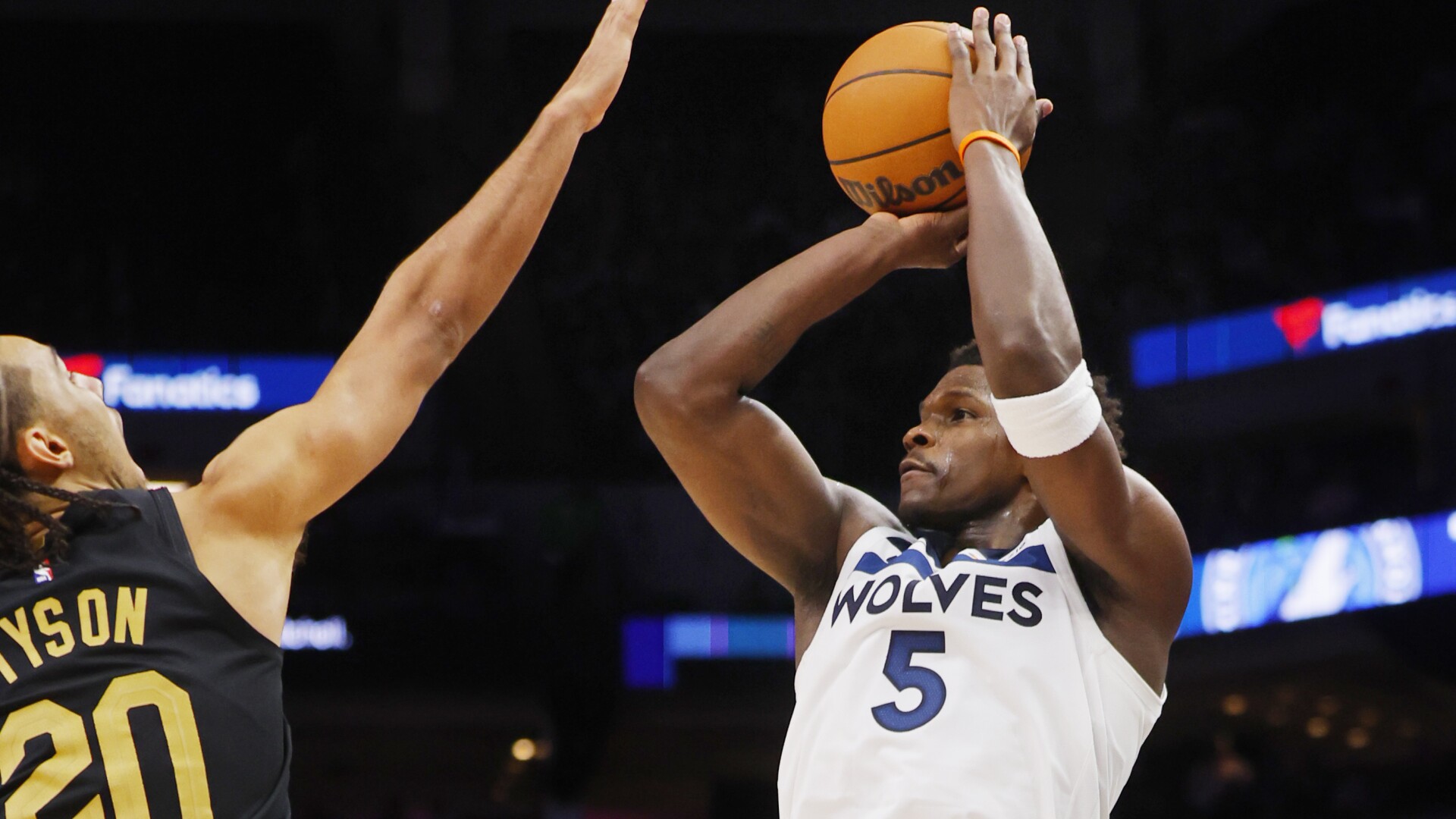 Watch Anthony Edwards become third youngest player ever to reach 10,000 ...