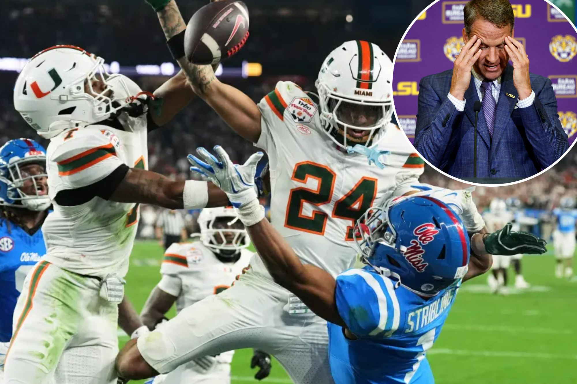 Lane Kiffin wanted pass interference on controversial final play of Ole ...