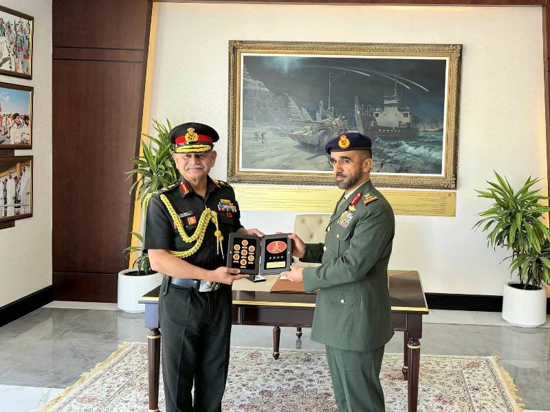 India strengthens military ties as COAS Dwivedi wraps up key UAE-Sri ...