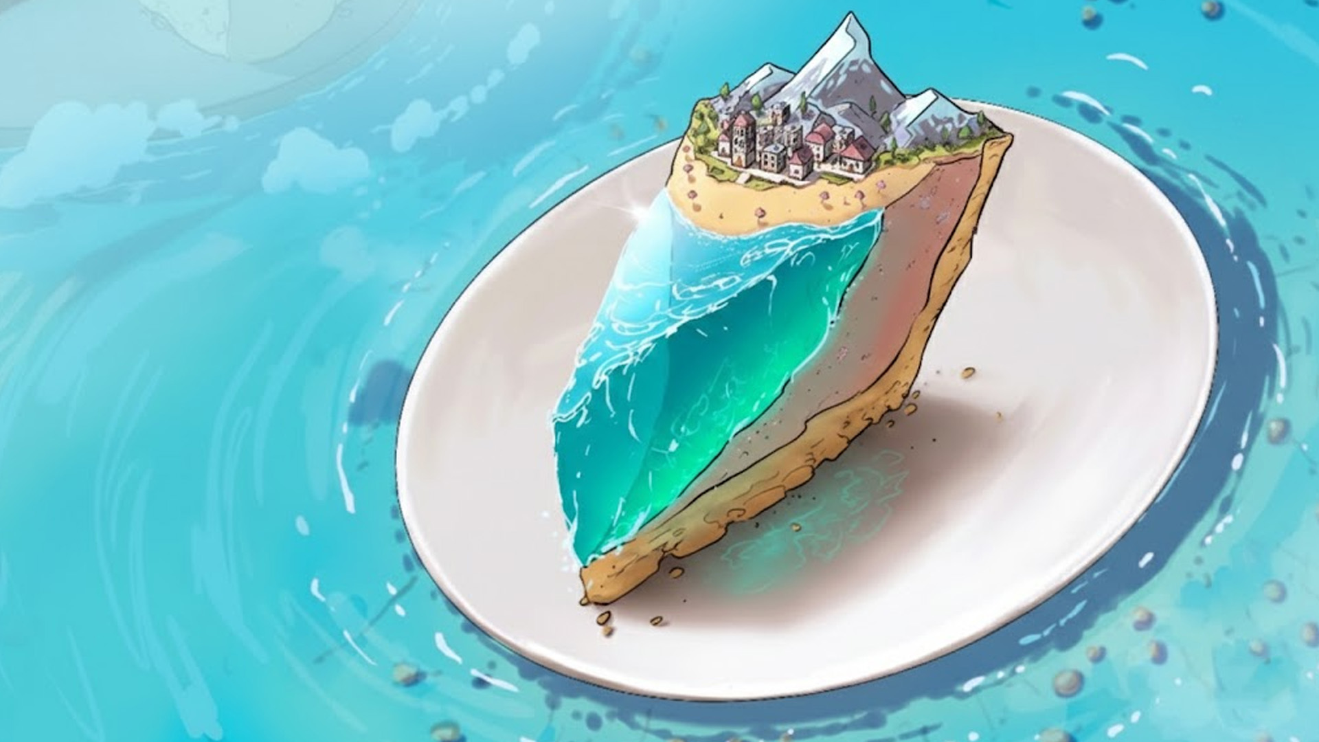 Exploring the world inside a massive drawing