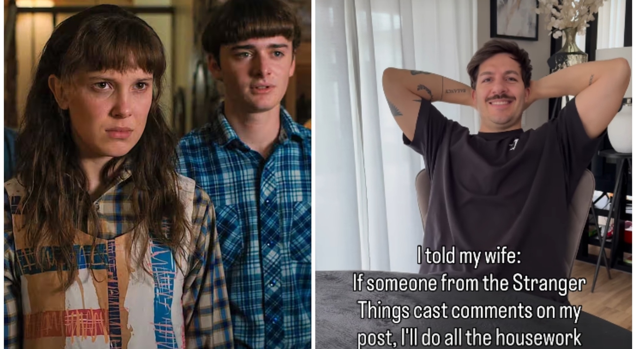 «Se qualcuno di Stranger Things commenterà il mio post farò le pulizie ...