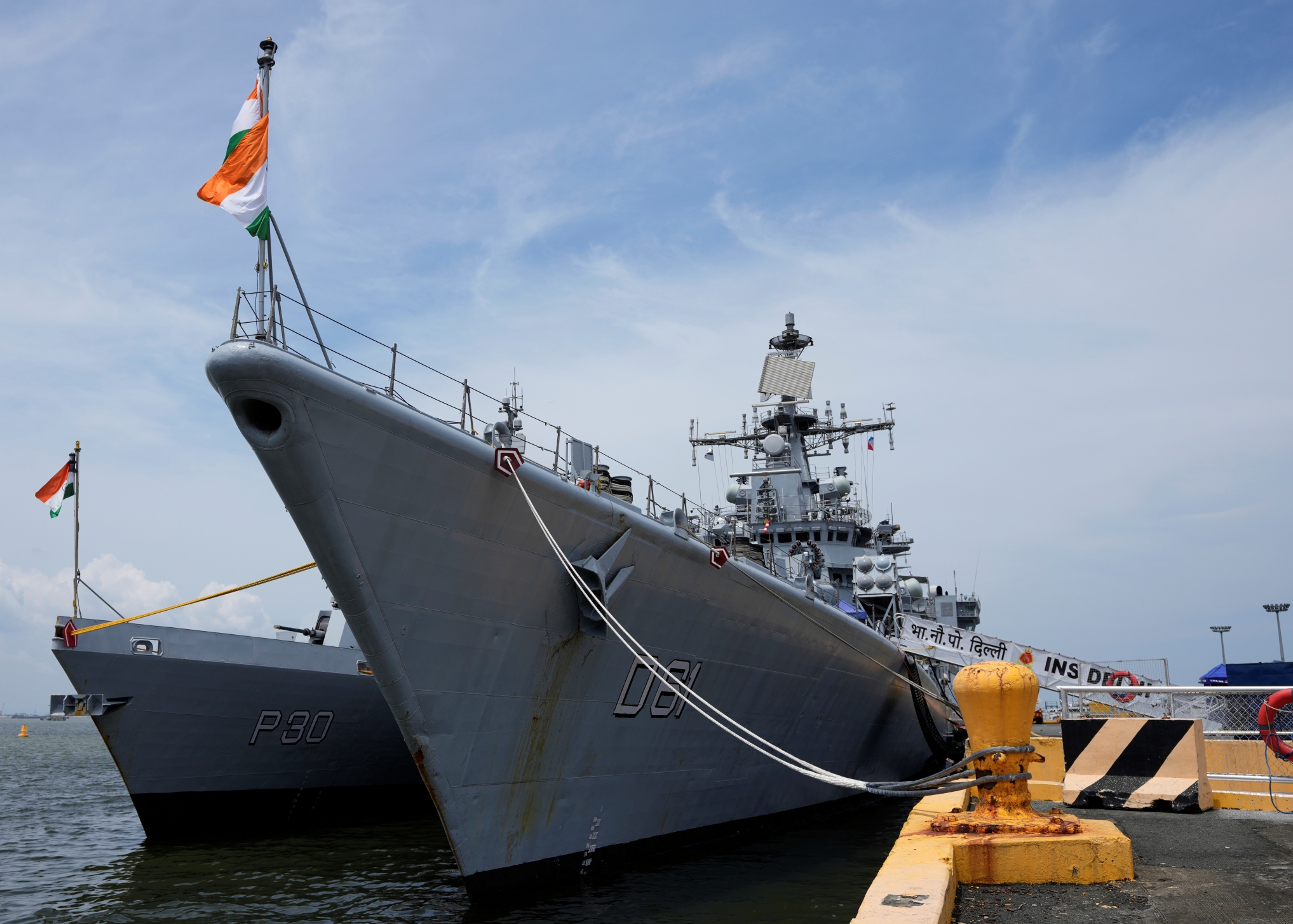 India and China woo neighbors with naval power