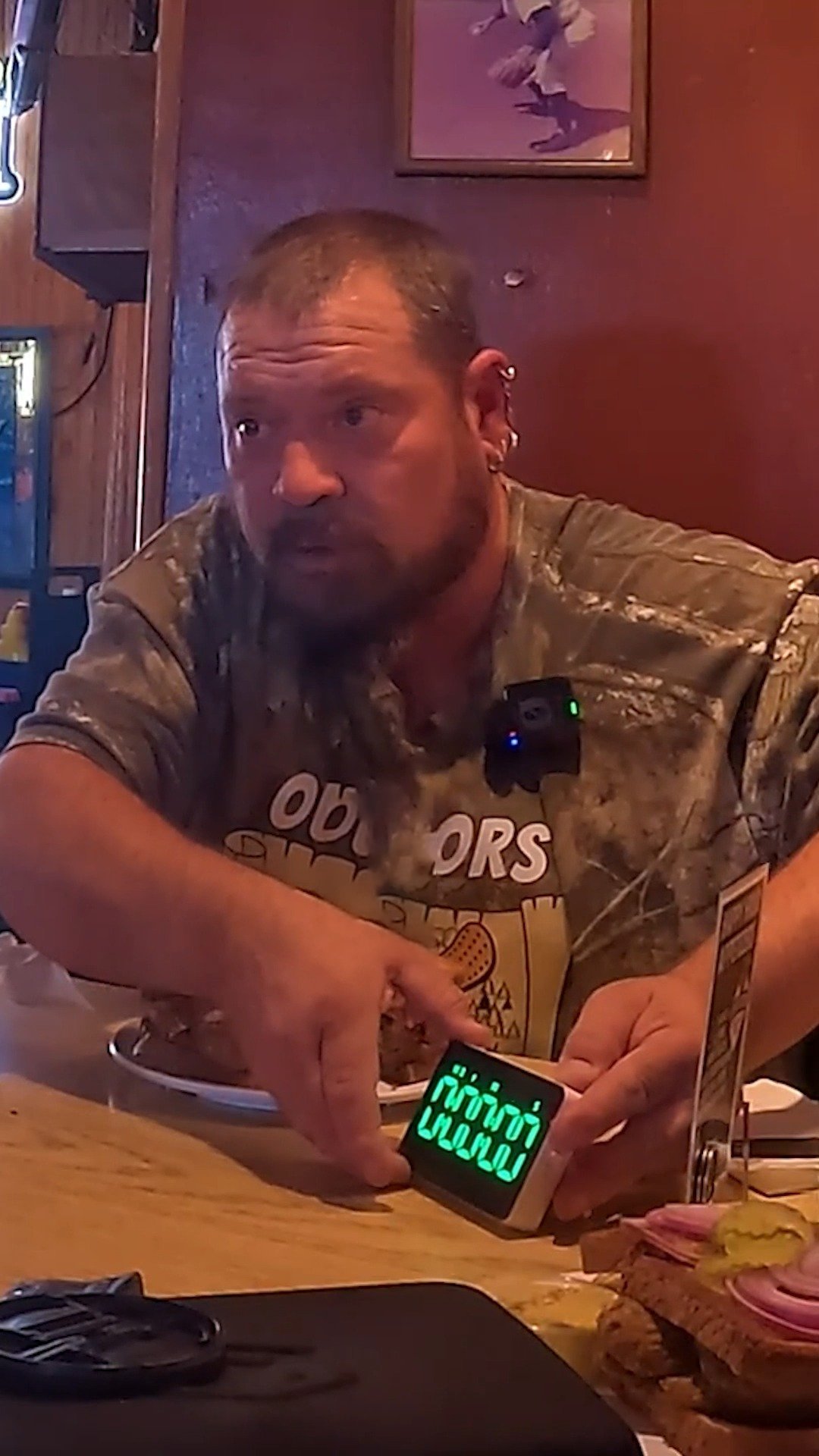 Speed sandwich challenge