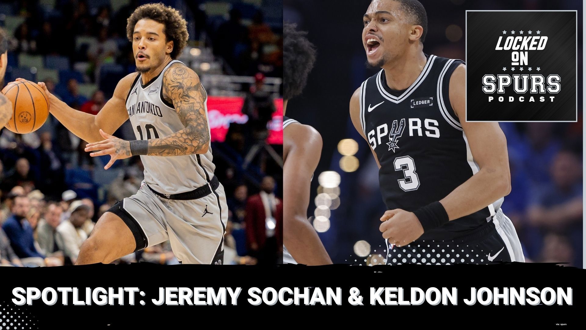 Jeremy Sohan back into Spurs rotation; Keldon Johnson's bid for the 6th ...