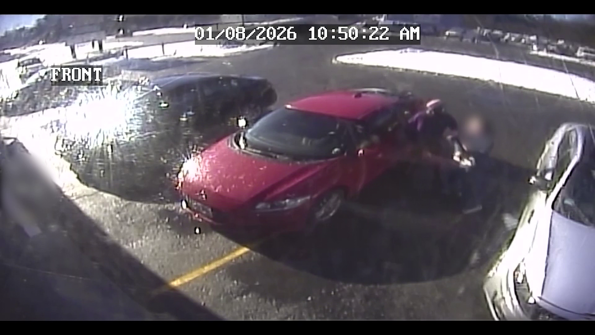 Woman sought after road rage knife attack