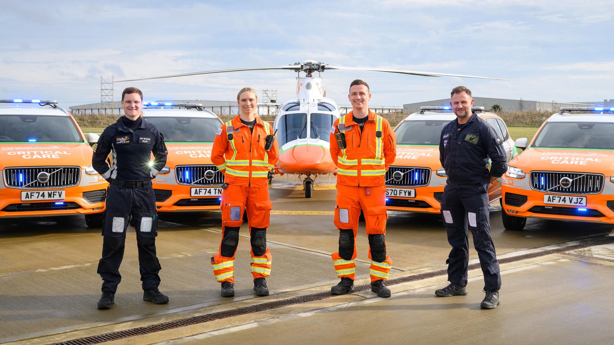 Air ambulance charity experiences busiest year on record