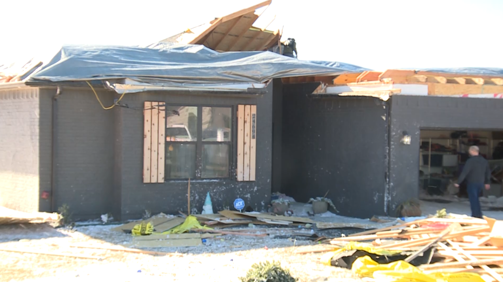 Purcell couple in shock after EF-2 tornado destroys their home