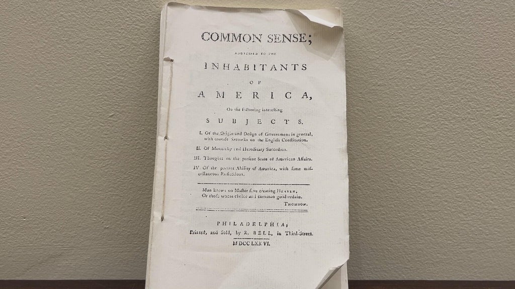 250 years later, Thomas Paine's "Common Sense" remembered for helping ...