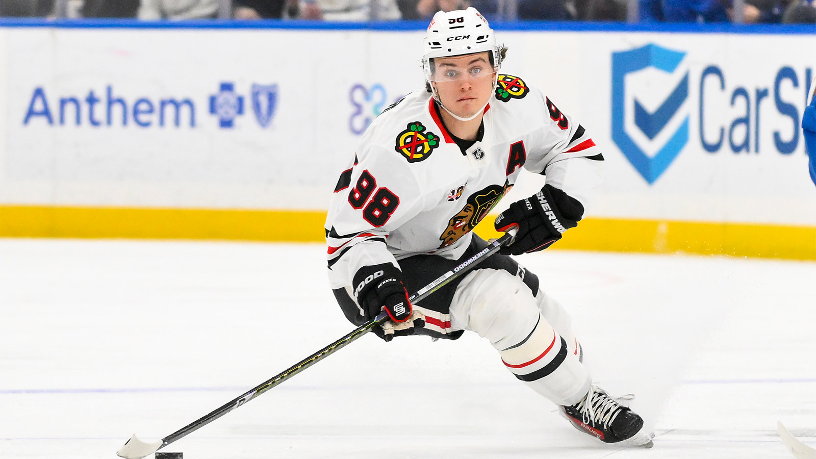 Blackhawks’ Connor Bedard confirms Friday night return from shoulder injury