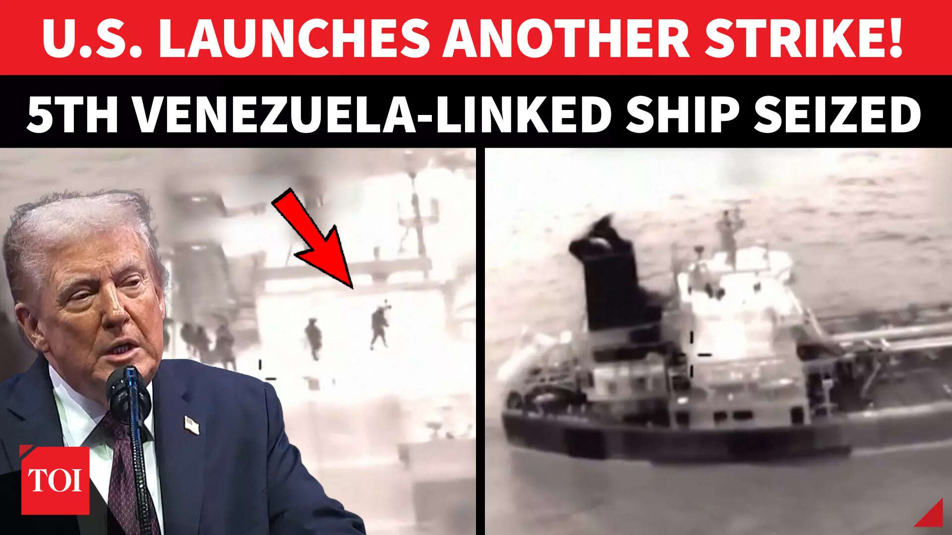 Another Trump strike! Fifth oil tanker with Venezuelan oil 'captured ...