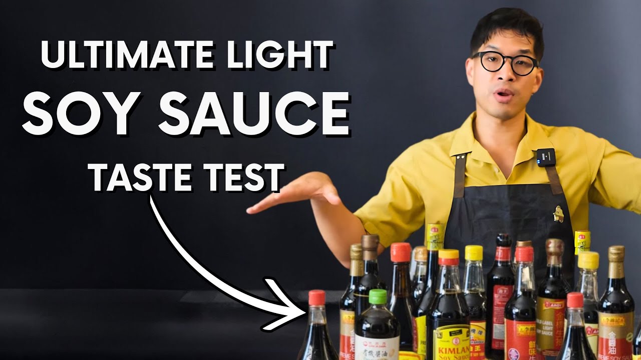 I tried finding the best light soy sauce | Jon Kung