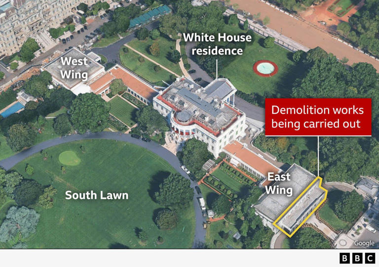 More economical to demolish East Wing than renovate, White House says