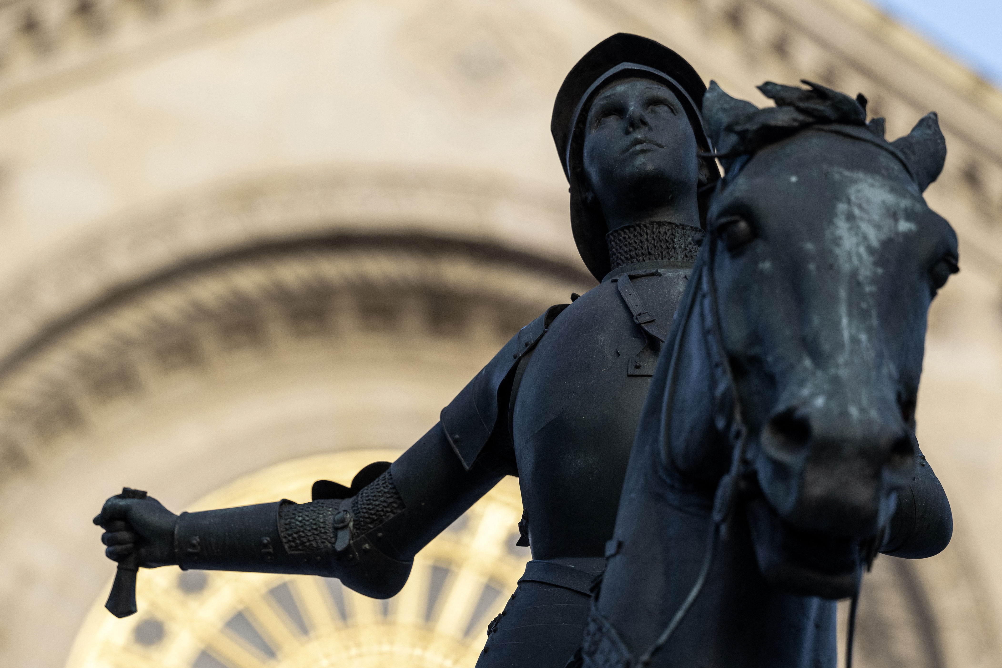 Man arrested for stealing sword from historic Joan of Arc statue in Paris
