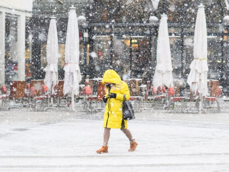 Wetterwarnung Dachau: Starker Schneefall in der Region
