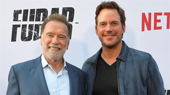 Chris Pratt reveals the hilarious gift he got from Arnold Schwarzenegger