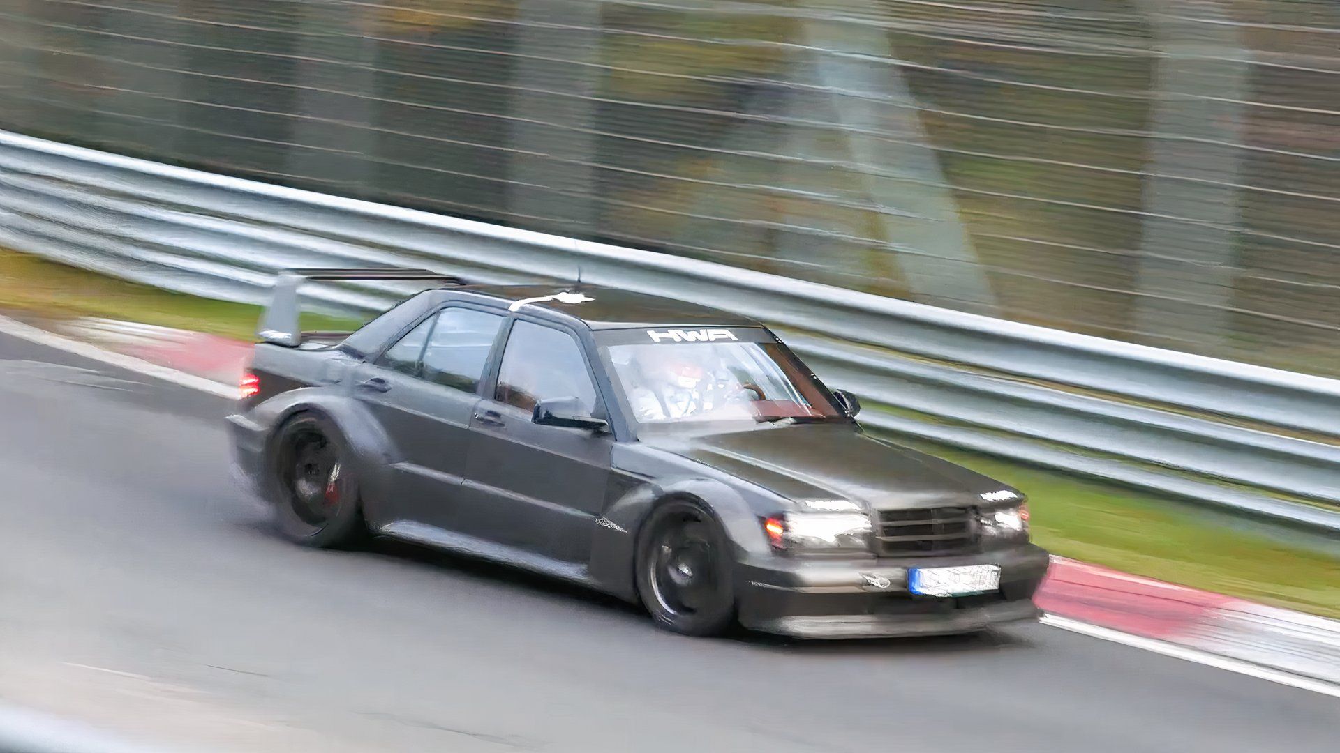 Spy shots: Is this HWA EVO of 24 Hour Le Mans caliber?