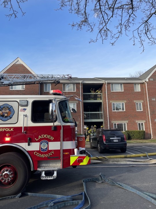 2 apartments damaged, 2 displaced in Lead St. fire