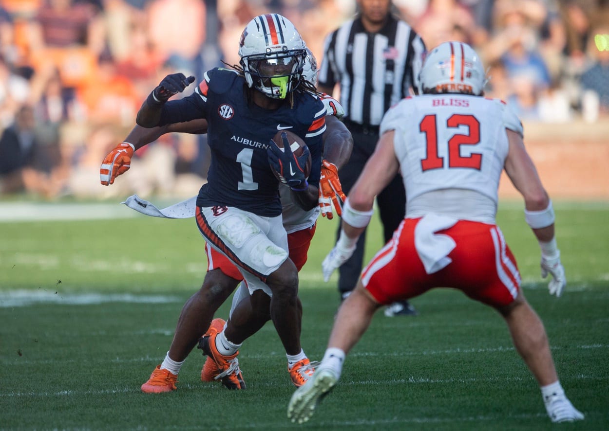Auburn WR Eric Singleton Jr. enters transfer portal