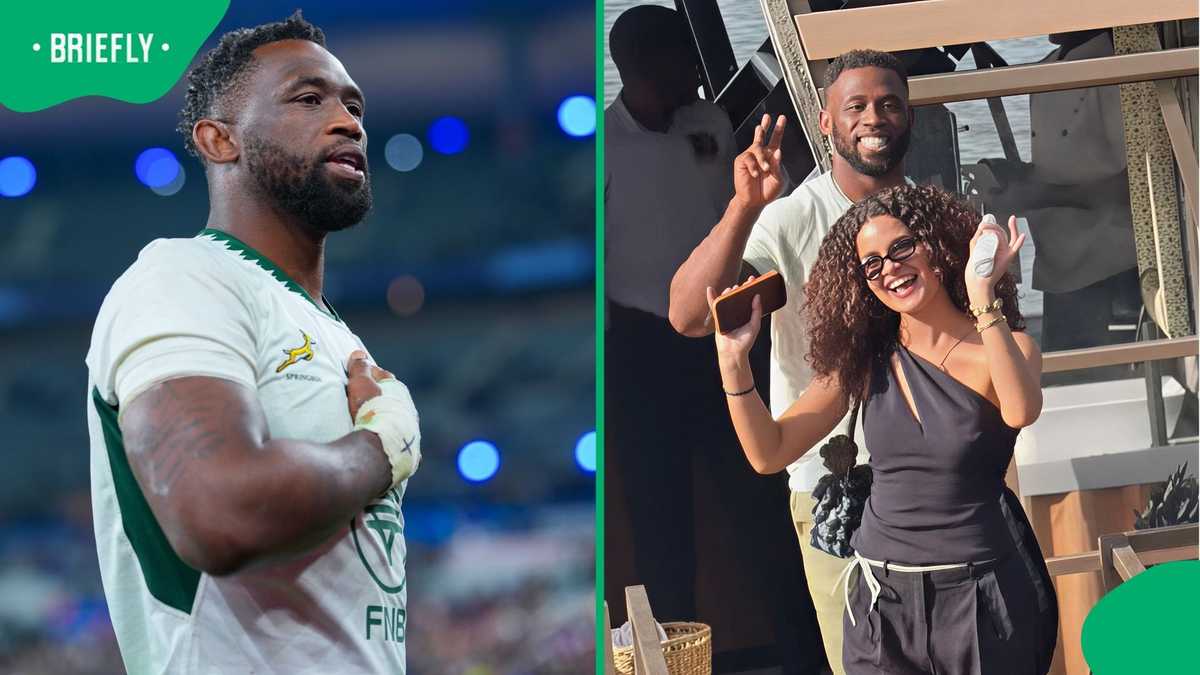 Siya Kolisi: Springboks captain and Rachel John go public amid ...
