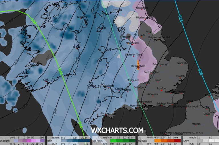 Birmingham facing 'rare' weather event on Sunday as temperatures plummet