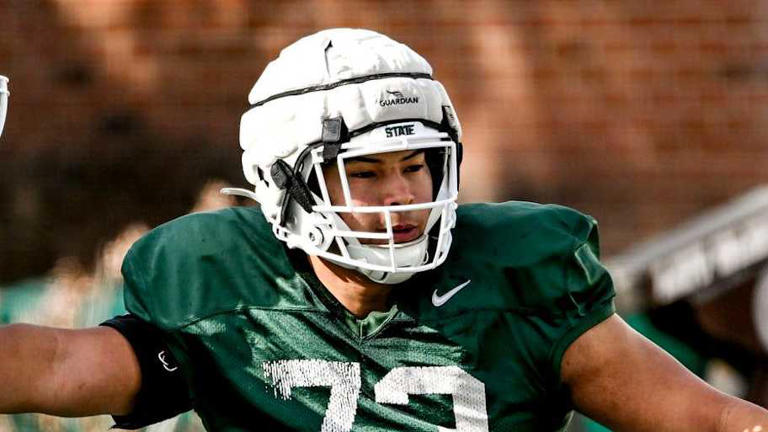 Key offensive tackle for Michigan State withdraws from portal