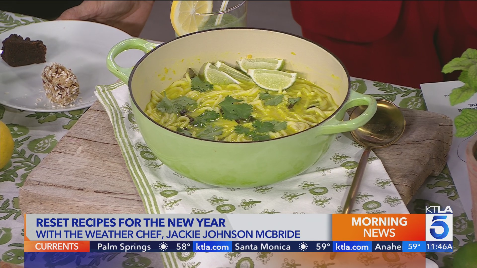 Jackie Johnson McBride shares reset recipes for the new year