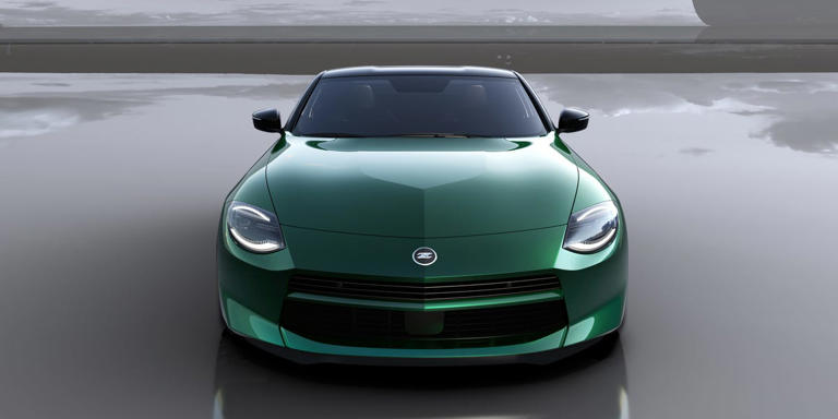 Nissan reveals refreshed 2027 Z, which wears lush green paint and a ...