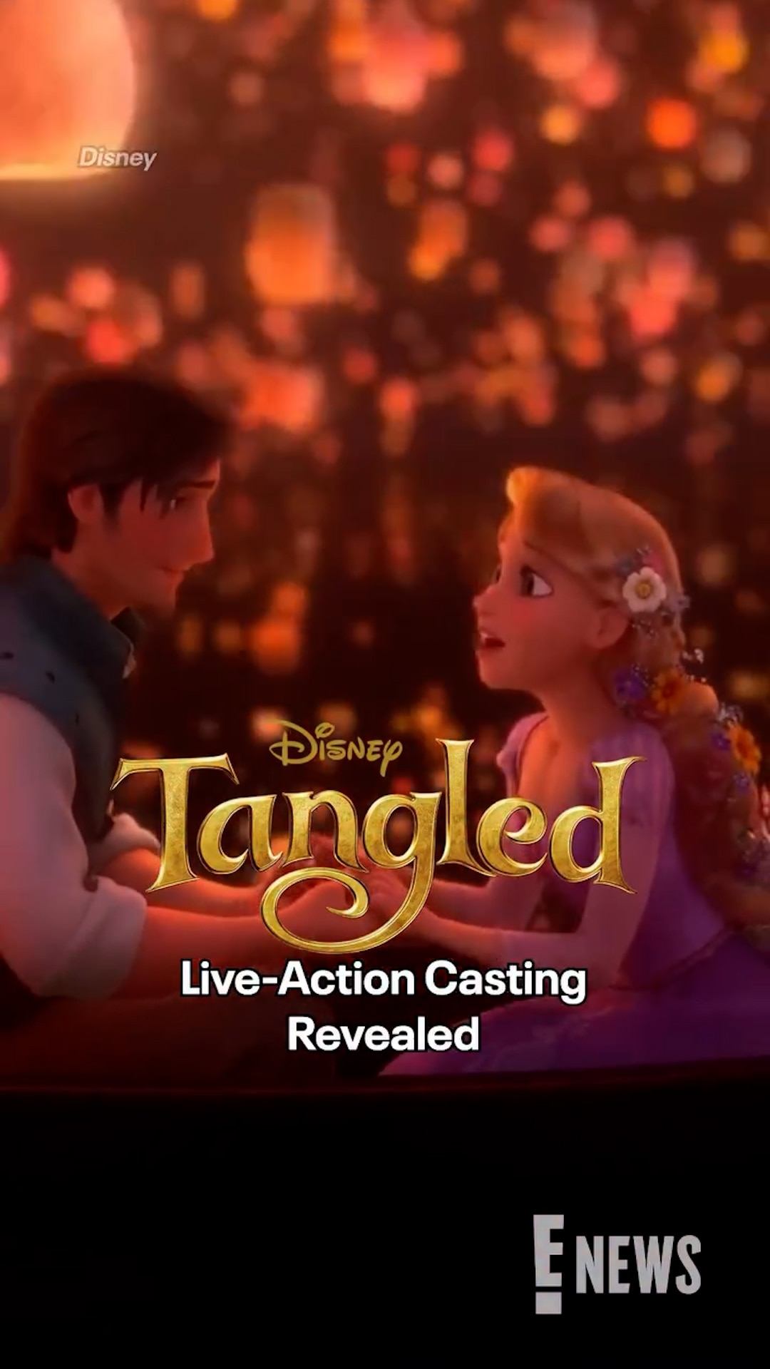 Disney revealed the casting for live-action "Tangled"