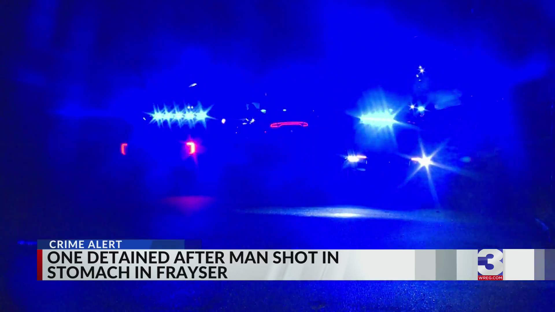 1 detained after man shot in stomach in Frayser