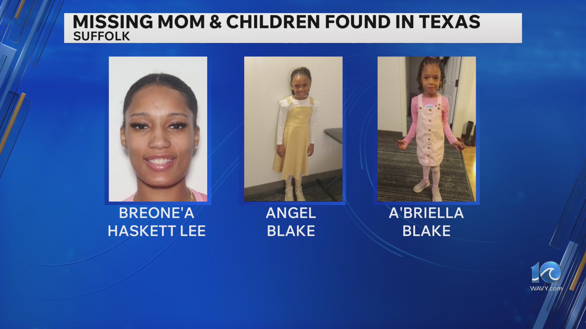 Mother arrested in Texas after abducting her children in Suffolk ...