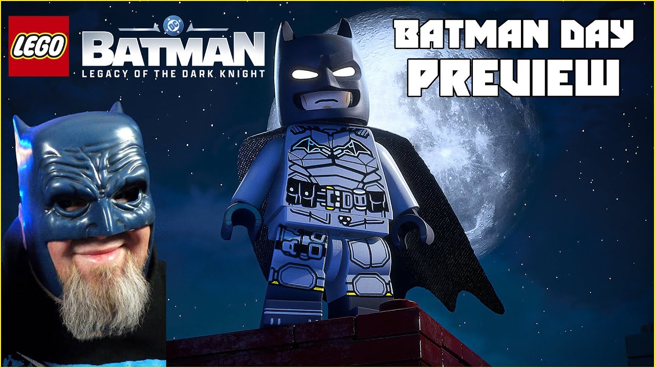 LEGO Batman Legeacy of The Dark Knight Batman Day Preview Reaction!